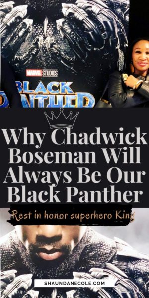 Black Panther Chadwick Boseman We Weep Today & Rise In Your Honor...