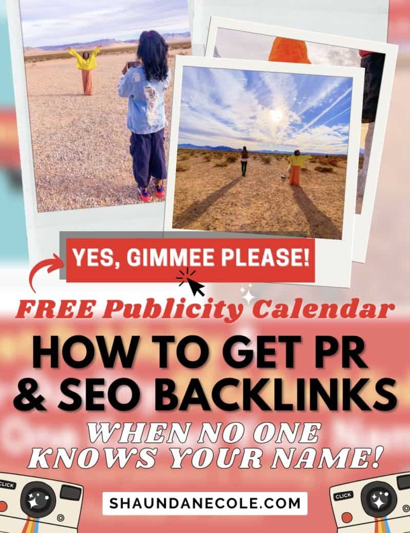 How To Get Free Publicity (AKA - Free Advertising!) - Shaunda Necole